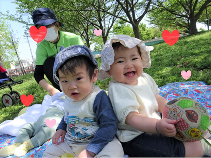 HOPPA柳沢0歳児クラスのお友だち♪ - HOPPA